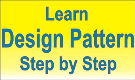 learn design pattern in 8 hours