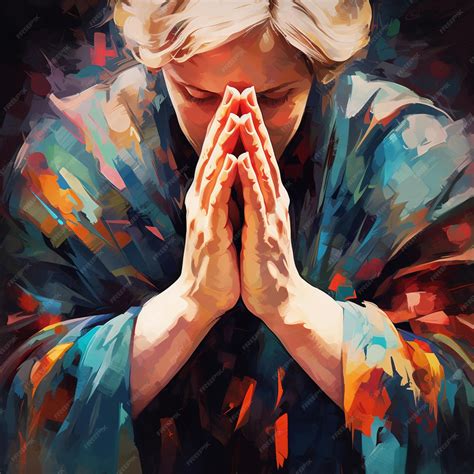 Premium Photo Astonishing Wallpaper Prayerful Hands