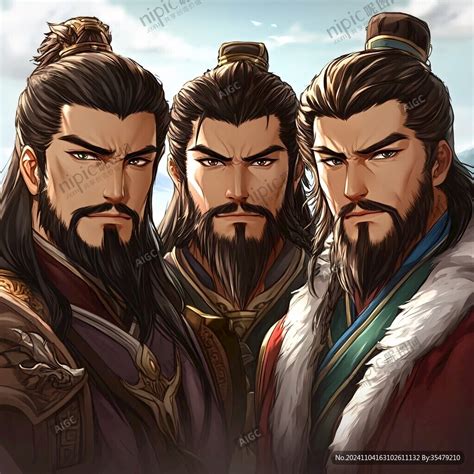 Ai创作图魏蜀吴 张飞 魏蜀吴三军将领 头像 魏蜀吴 张飞 张飞 群雄 谋士 隆中四杰 时代 战国三英杰 演义志 鲁肃吕蒙 昵图网