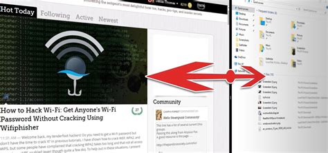 How To Snap And Resize Side By Side Windows In Windows 10 « Windows Tips