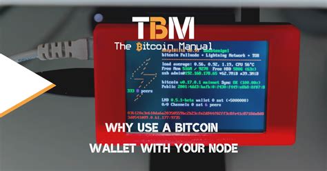 Why Use A Bitcoin Wallet With Your Node The Bitcoin Manual