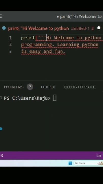 Do You Know This In Python Shorts Python Dreraju Youtube