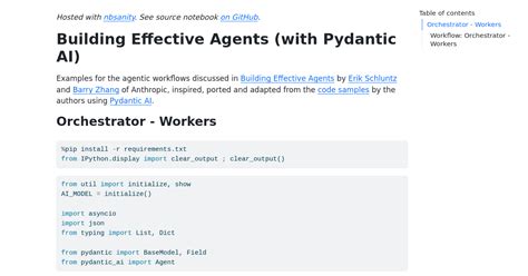 Building Effective Agents With Pydantic Ai