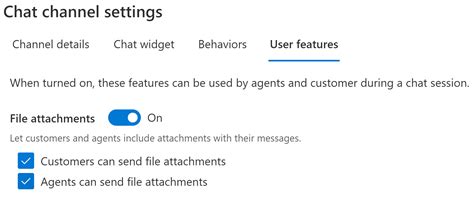 配置聊天小组件的文件附件功能 Microsoft Learn