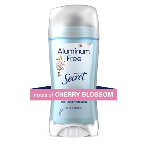 Secret Aluminum Free Deodorant For Women Cherry Blossom 24 Oz