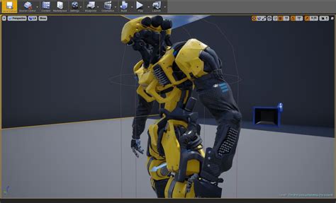 Character Robot Interceptor Unreal Unity 3d Model 199 Fbx Blend