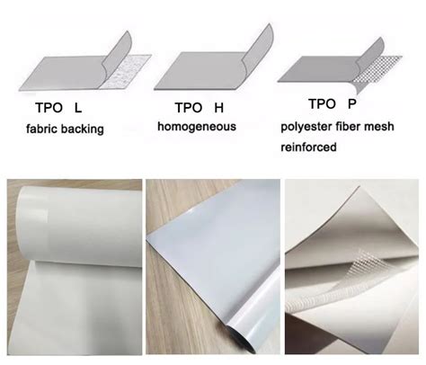 Factory Supply Tpo Roofing Membrane For Flat Roof Waterproofing