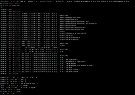 Samba 系列（六）：使用 Rsync 命令同步两个 Samba4 Ad Dc 之间的 Sysvol 目录 Linuxstory