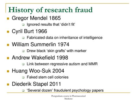 Ppt Fraud And Misconduct In Clinical Trials Powerpoint Presentation Free Download Id 3376104
