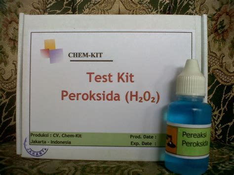 Test Kit Chemkit Peroksida H2o2 Toko Alat Kesehatan Tangerang Selatan