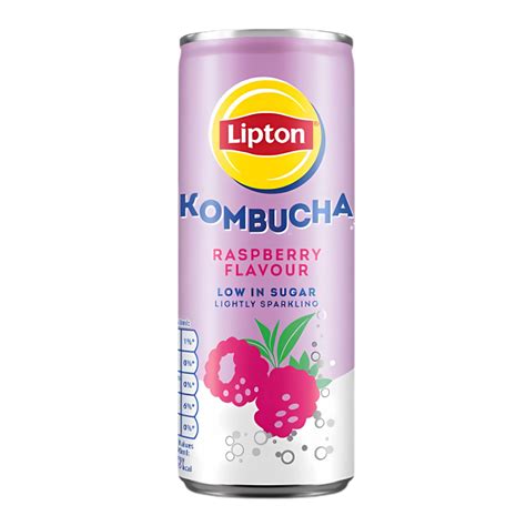 Lipton Kombucha Raspberry 12 X 250ml Planet Foods