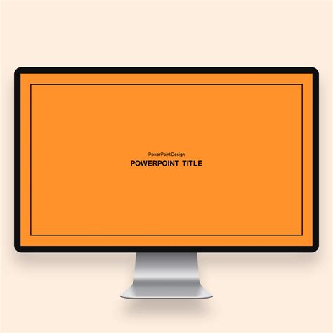 Normal Simple Border PowerPoint Templates PowerPoint Free