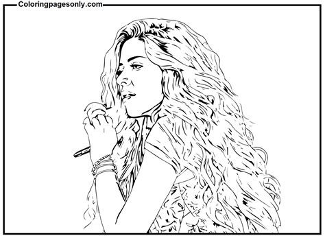 20 Shakira Coloring Pages Free Printable Pdf And Online Coloring