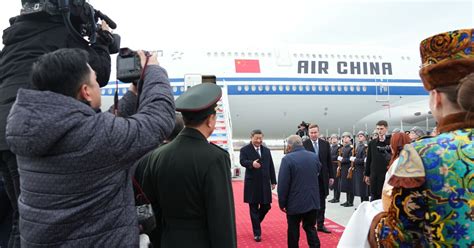 Xvi саммит БРИКС Прилет председателя КНР Си Цзиньпина Фотобанк Саммита БРИКС 2024