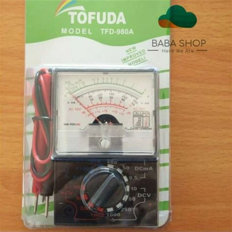 Promo Multimeter Analog Kecil Multitester Alat Ukur Diskon 37 Di