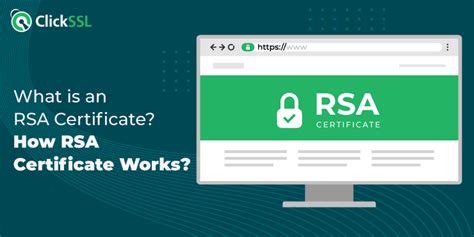 What Is An Rsa Certificate How Rsa Certificate Works Features And More
