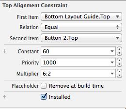 AutoLayout Equal Vertical Spacing For Components