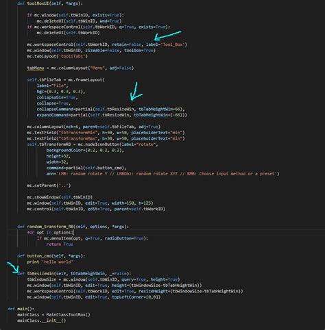 maya workspacecontrol adjusting height after creation coding tech artists