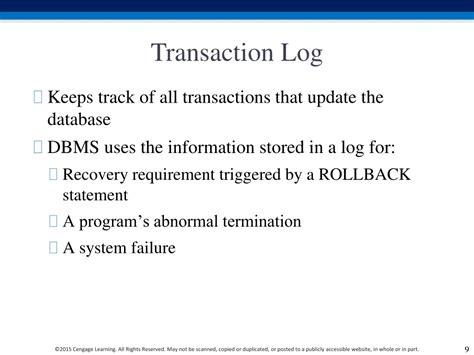 Ppt Chapter 10 Transaction Management And Concurrency Control Powerpoint Presentation Id 9563008