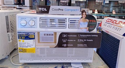 Tcl Window Type Aircon Tv Home Appliances Air Conditioning And Heating On Carousell