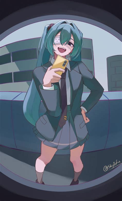 Monitoring Miku By Skytofu In 2025 Miku Hatsune Vocaloid Miku Vocaloid Characters