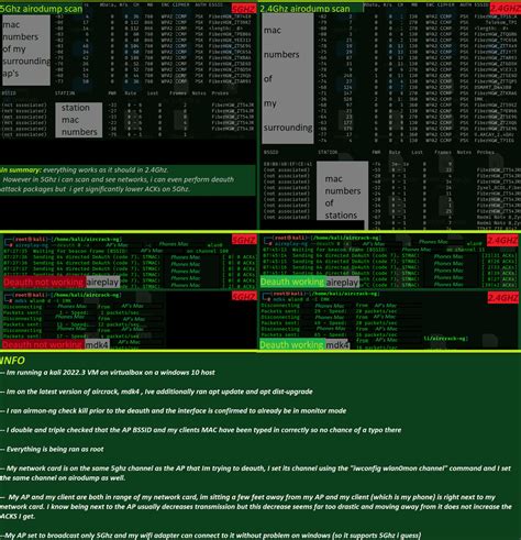 I Cant Deauth On 5ghz I Wanna Know Why More Then How To Fix At