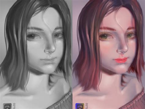 《个人练习2》培根花椰菜 站酷zcool