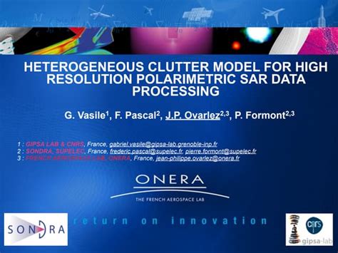 Heterogeneous Clutter Model For High Resolution Polarimetric Sar Data