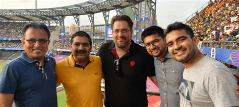 Harsh Vaidya On Linkedin Ipl Match With Market Guru Anil Singhvi And