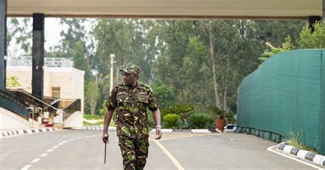 Photos Ruto Dons Full Kdf Uniform For The First Time Since Becoming