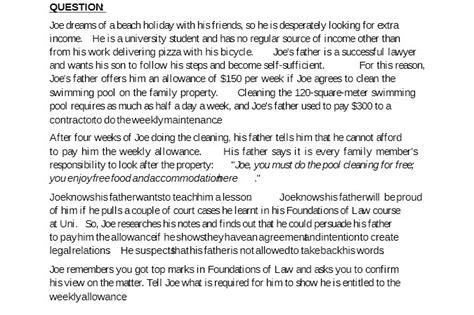 Solved Irac Explanation Question Joe Dreams Of A Beach Holiday With His Course Hero