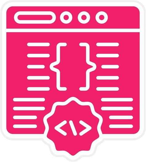 Code Free Development Vector Icon Style 22440675 Vector Art At Vecteezy