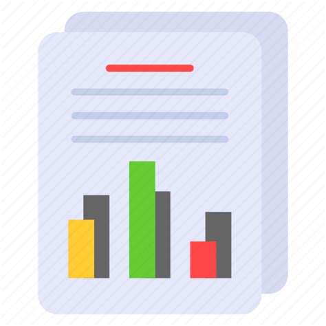 data report analytics document page sheet analysis icon