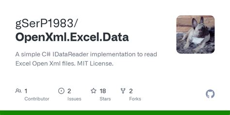 Github Gserp1983openxmlexceldata A Simple C Idatareader Implementation To Read Excel Open
