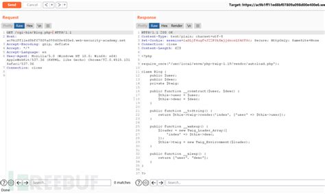Portswigger之不安全的反序列化服务器端模板注入漏洞笔记 Freebuf网络安全行业门户 Portswigger之不安全的反序列化服务器端模板注入漏洞笔记 Freebuf网络安全行业门户