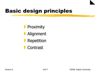 Layout Principles PPT