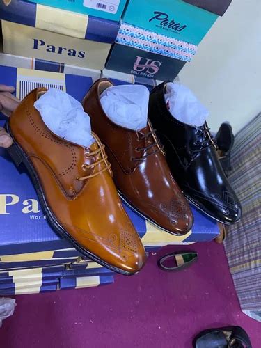 Men s Synthetic Formal Shoes at Rs pair सथटक चमड क जत in Agra ID