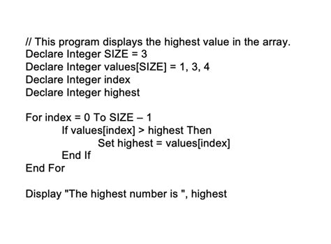 Solved Wheres The Error In This Pseudocode And How Do I Fix