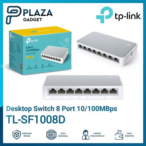 Jual Tp Link Port Mbps Desktop Switch Hub Tp Link Tl Sf D Garansi Resmi Tahun