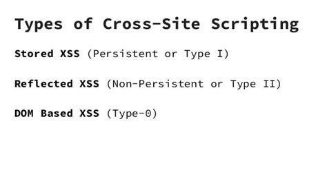 Web Security Owasp Sql Injection And Cross Site Scripting Xss