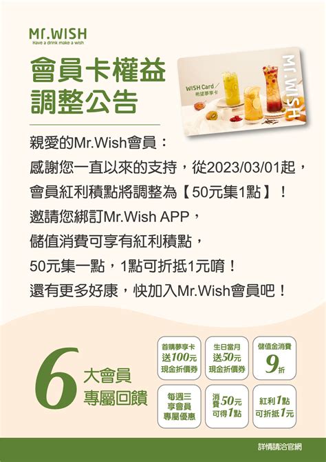 20230221 │ App會員卡權益調整公告