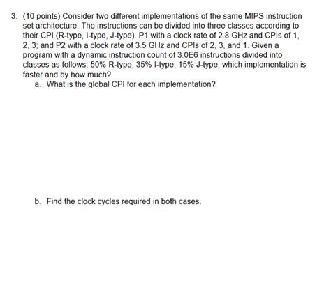 Solved 3 10 Points Consider Two Different Chegg Com