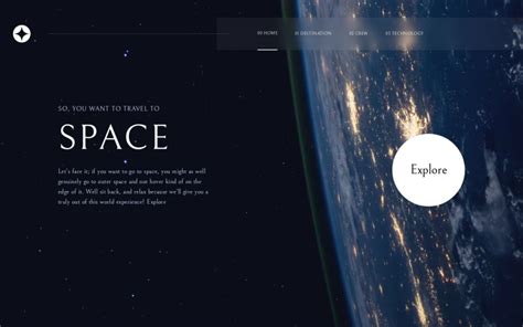 Frontend Mentor Space Tourism Spa Website With Vue And Tailwind Coding Challenge Solution