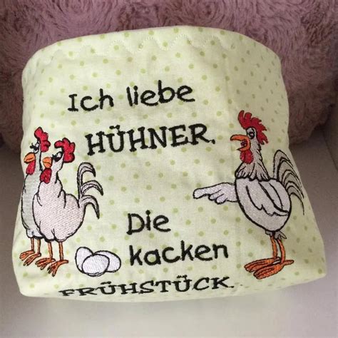 Stickdatei Hühnerbande Mit Frechen Sprüchen Stixxie