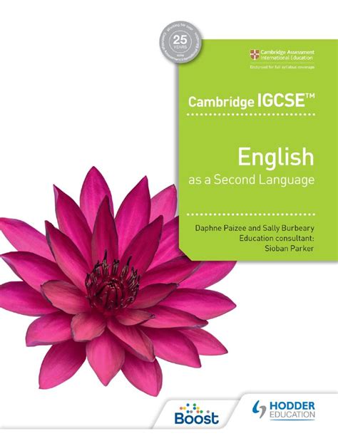 Download Pdf Cambridge Igcse English As A Second Language Hodder