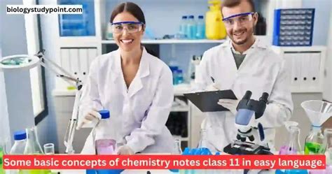 Some Basic Concepts Of Chemistry Notes Class 11 2025