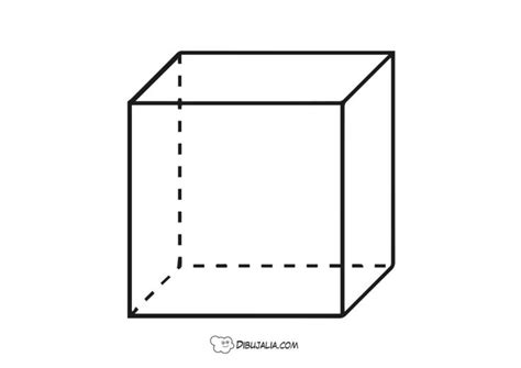 Cubo Dibujo 2178 Cubo Para Colorear Cubos Dibujo De Un Cubo