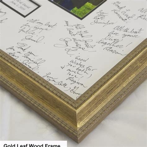 Wedding Frames For Signatures Etsy
