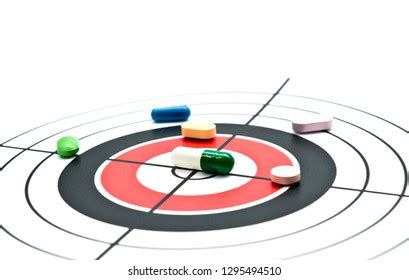 Target Identification Validation Drug Discovery Target Stock Photo
