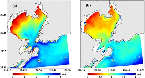 The Spatial Distribution Image Of Annual Average A And Corresponding